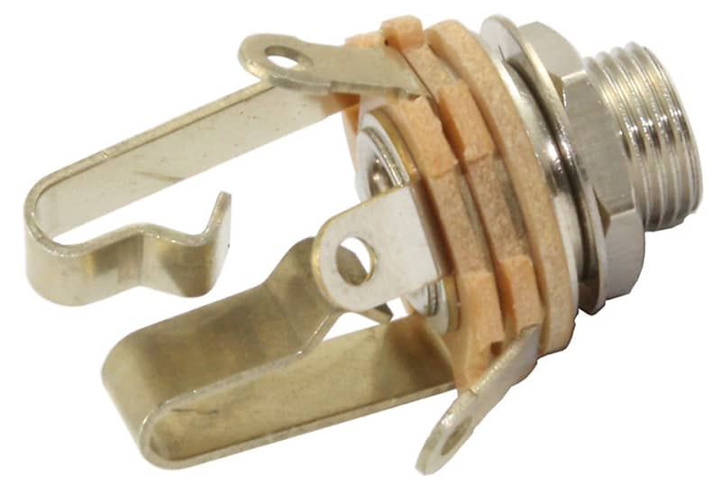 Switchcraft #12B Stereo Input Jack with Nut and Washer | Reverb