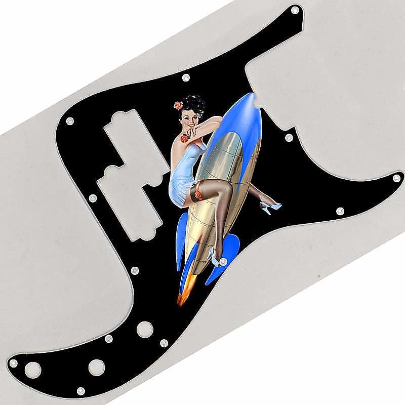 Graphical pickguard Fender Precision Bass (Pbass) Standard 13 | Reverb