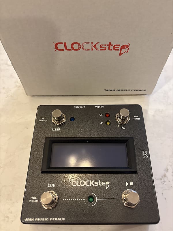 JMK Music Pedals CLOCKstep (2022 - Silver) | Reverb