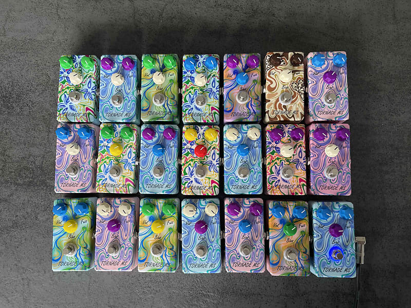 Tornade MS Fuzz Face Germanium NKT270 Low Gain (white stripe) | Reverb