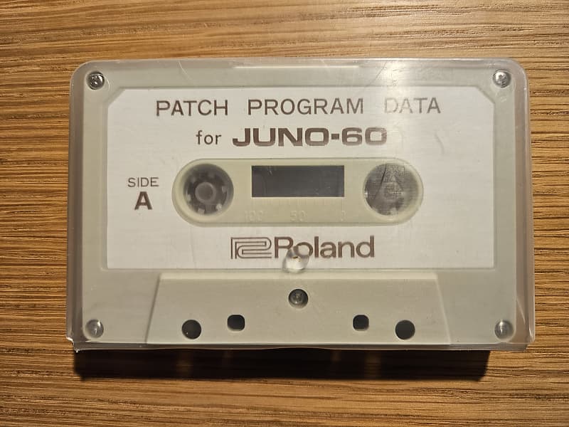 Roland Juno-60 Patch Program Data Tape | Reverb Deutschland
