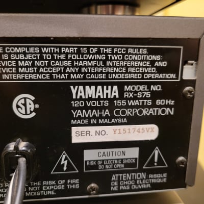 Yamaha Cc-75 HIFI mini Component system Refurbished | Reverb
