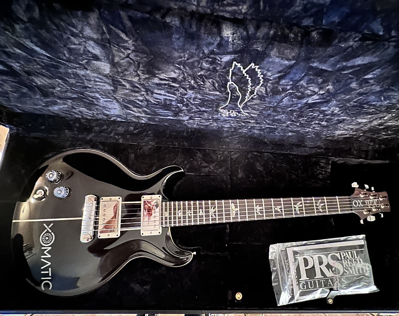 PRS Private Stock Santana left handed 2017 - Black | Reverb UK