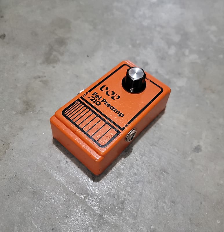DOD FET Preamp 210 1980s - Orange | Reverb