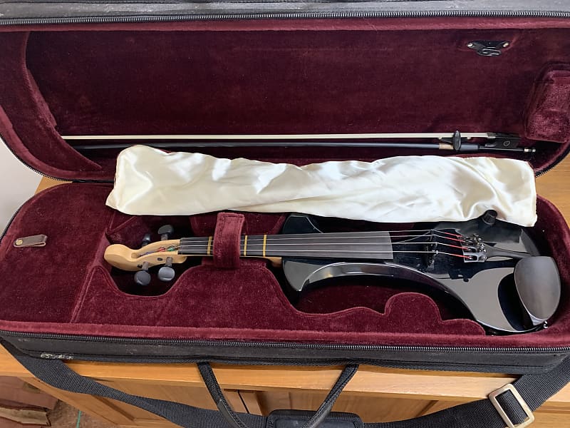Zeta Strados SV4 4-String Electric Violin - Black | Reverb