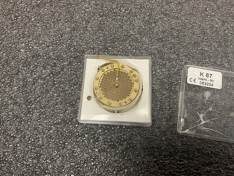 Neumann U87 k87 CAPSULE VINTAGE OIGINAL .. | Reverb