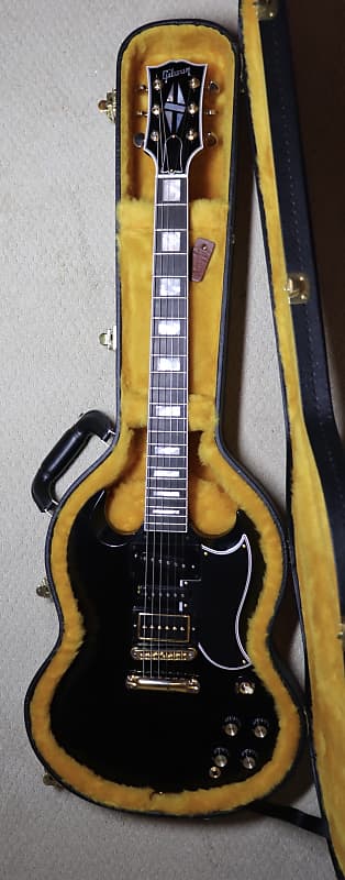 Gibson SG Custom 2021 Ebony mod collection | Reverb