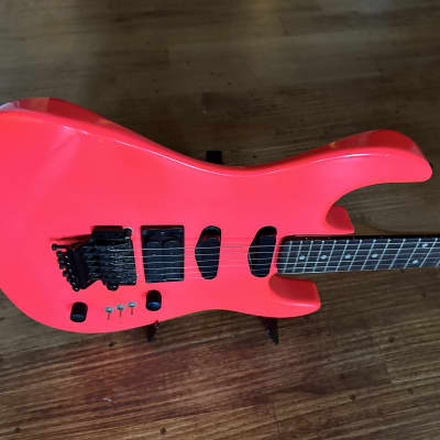 B.C. Rich ST 3 1987 - Neon Pink St lll | Reverb