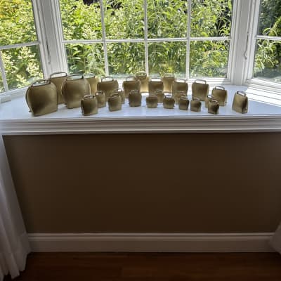 Almglocken Alpine Bells Tuned Cowbells 2000’s - Gold | Reverb