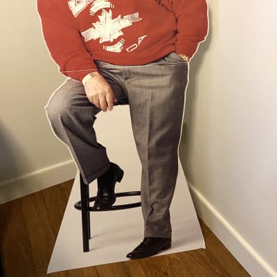 Sam The Record Man Life Sized cutout | Reverb
