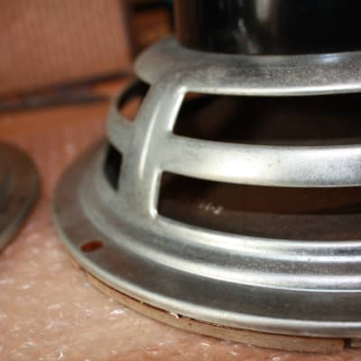 1940's General Electric 10" Speaker Pair, Original 8 Ohm | Reverb