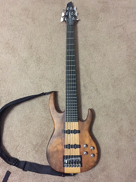 Carvin LB76 1993 USA 6 String Electric Bass Guitar | Reverb