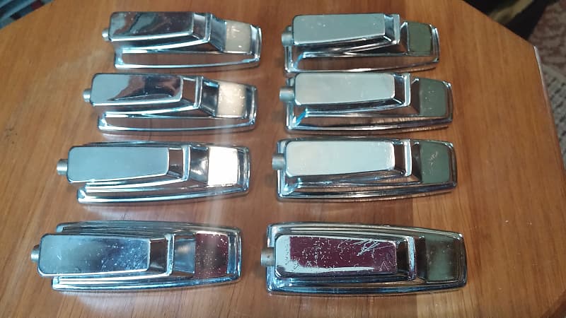 Tama SWINGSTAR Staircase Bass Drum LUG Casings LUGS 80s SET | Reverb