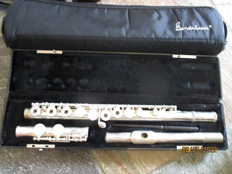 Gemeinhardt 730 silver Open Hole Flute. Advanced level | Reverb