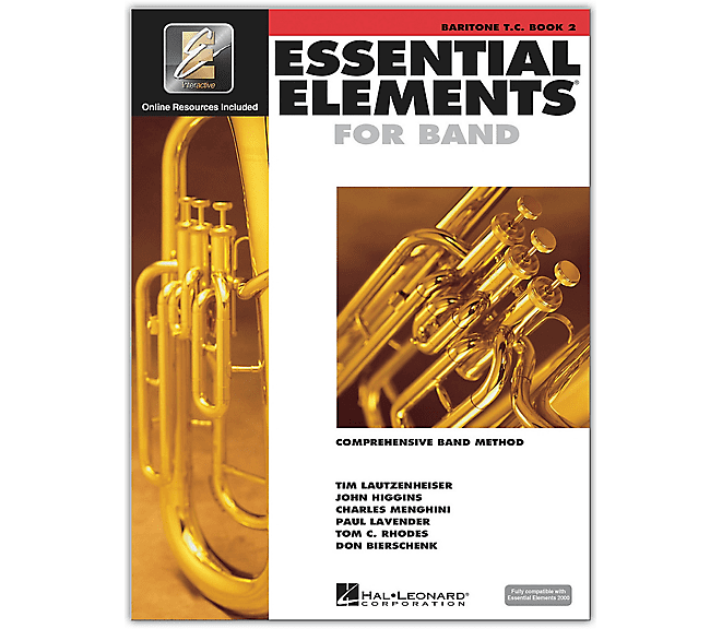 Essential Elements Book 2 - Baritone T.C. Hal Leonard | Reverb