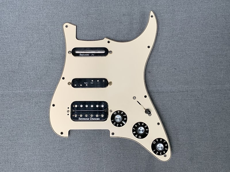Seymour Duncan Pre-Wired Pickguard HSS | Reverb