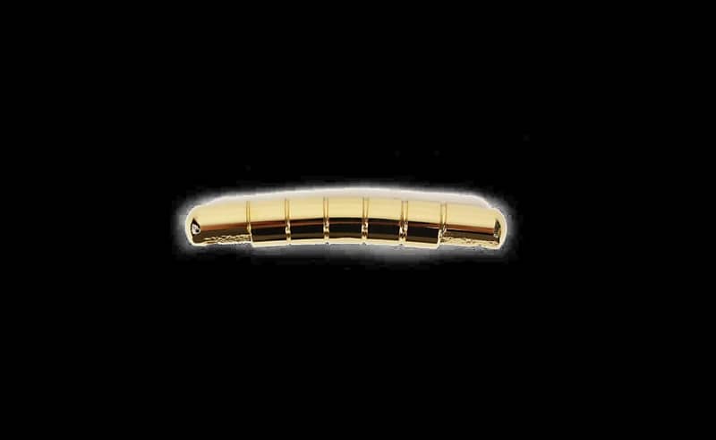 006-0891-000 Gold Gretsch Guitar Rocking Bar Bridge Top Only | Reverb
