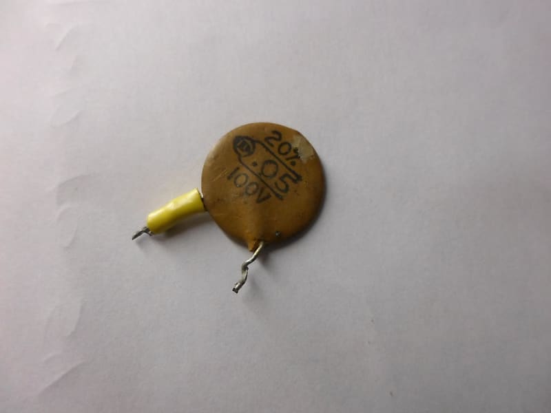 Original Fender Telecaster .05 100V Tone Cap | Reverb