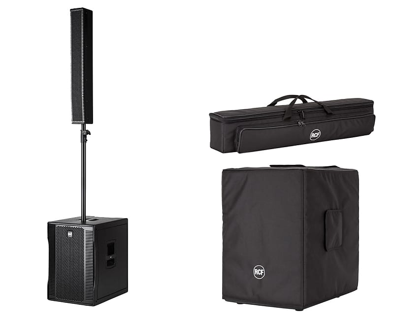 RCF Evox 12 Portable Array Active Powered Speaker System with | Reverb