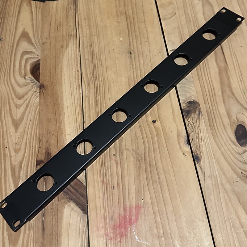 6 Port Way Hole XLR Patch Panel 1U 19" Rack Mount D Type | Reverb UK