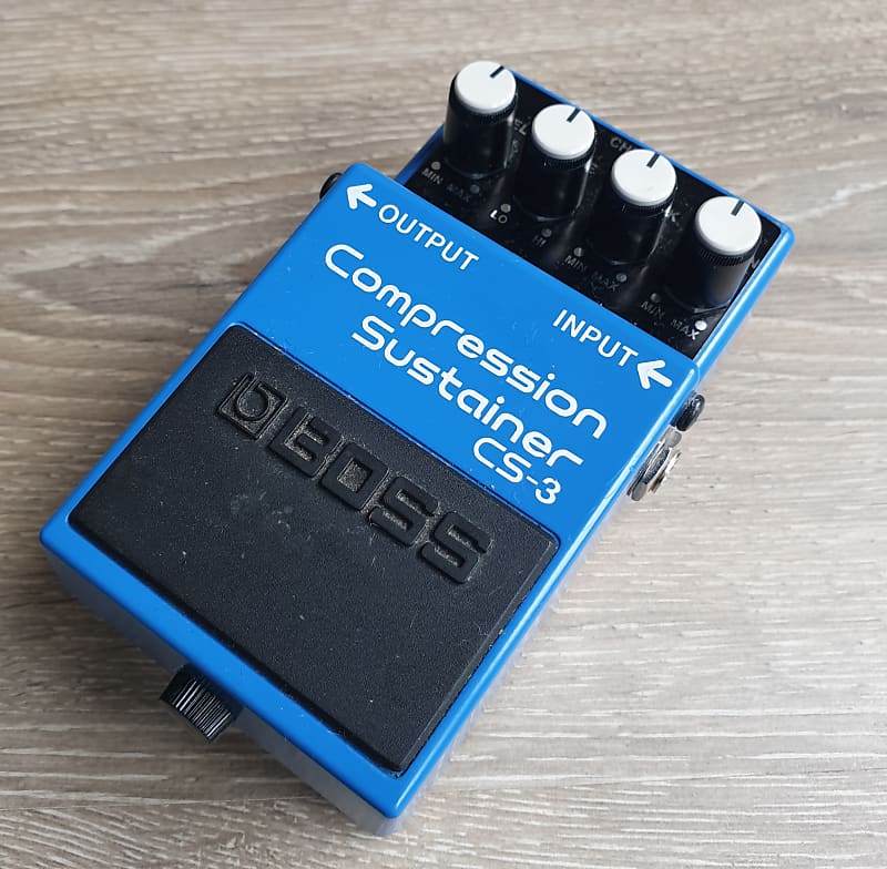 Boss CS-3 Compression Sustainer Guitar Effect Pedal | Reverb