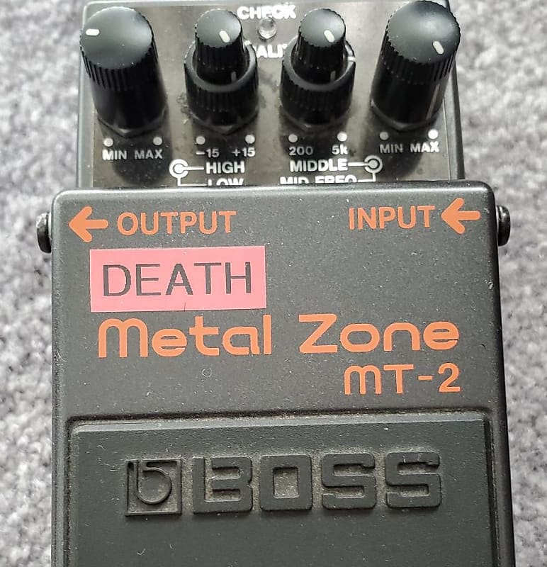 Boss Metal Zone (Death Metal Mod) | Reverb