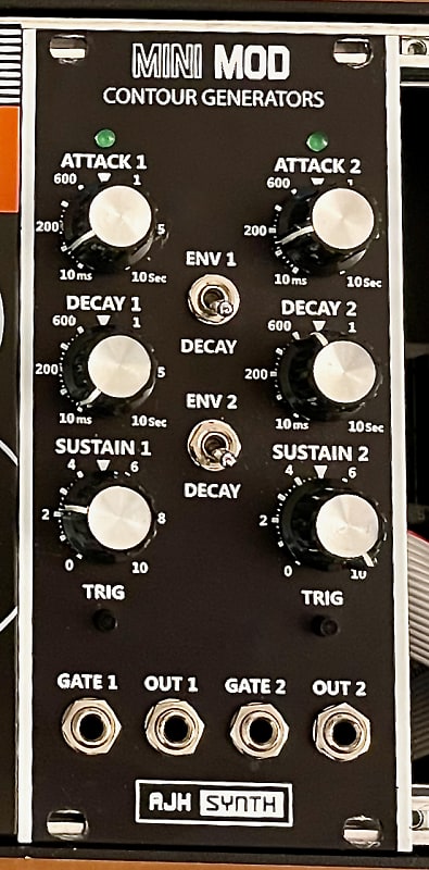 AJH Synth Contour Generators Dual Envelope - Black | Reverb