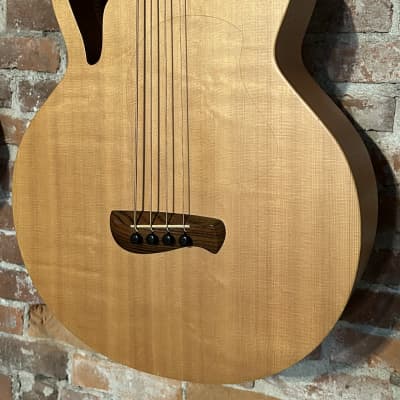 Guild B30 1987 Natural Acoustic Bass Guitar Vintage All | Reverb