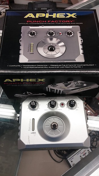 Aphex Punch Factory Optical Compressor | Reverb