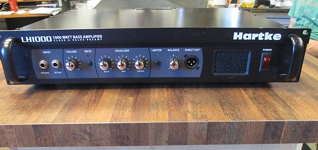 Hartke LH1000 1000W Electric Bass Amplifier Head USED | Reverb