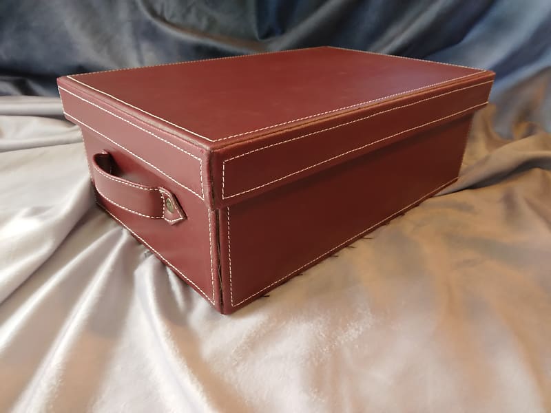 Faux Leather File Box for DIY "Cigar Box" Guitar Build | Reverb