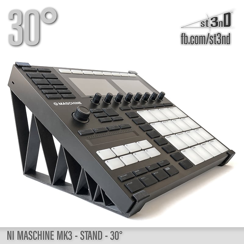 NI MASCHINE MK3 STAND - 30 degrees - 3D printed - 100% | Reverb France