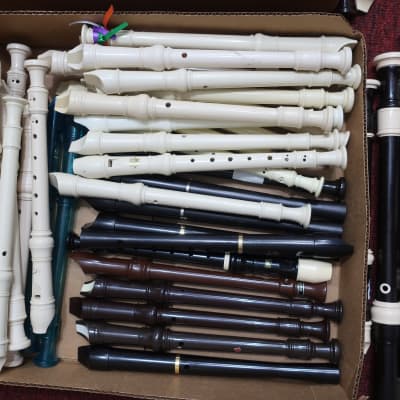Vintage 1970s-2000s 50+ Piece Lot Recorders Flute Piccolo | Reverb