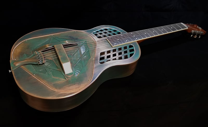 Tricone Tri-Cone Resonator Guitar - 'Relic Rat | Reverb Deutschland
