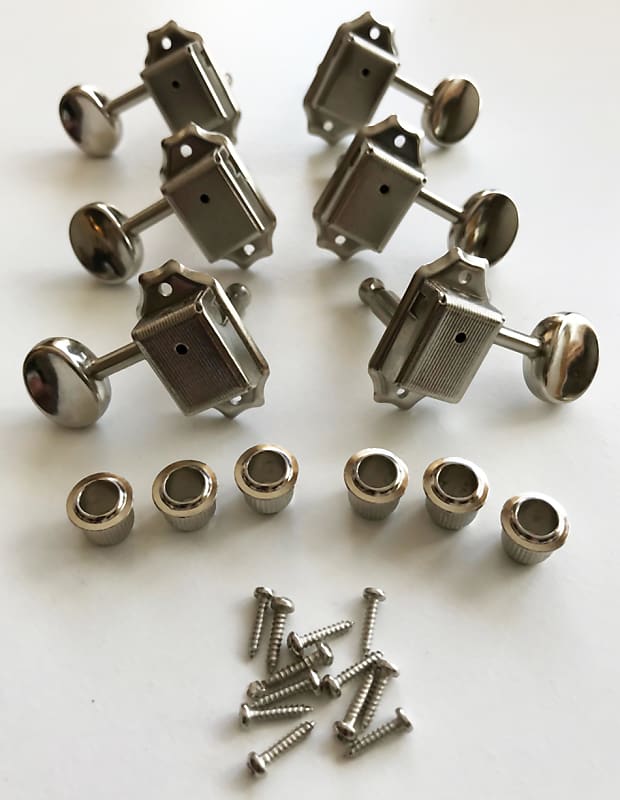 Fox Guitars Deluxe 3+3 Vintage Waffle Back Individual Tuning | Reverb