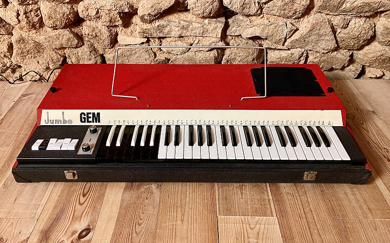 serviced GEM Jumbo full transistor combo organ / like Vox | Reverb UK