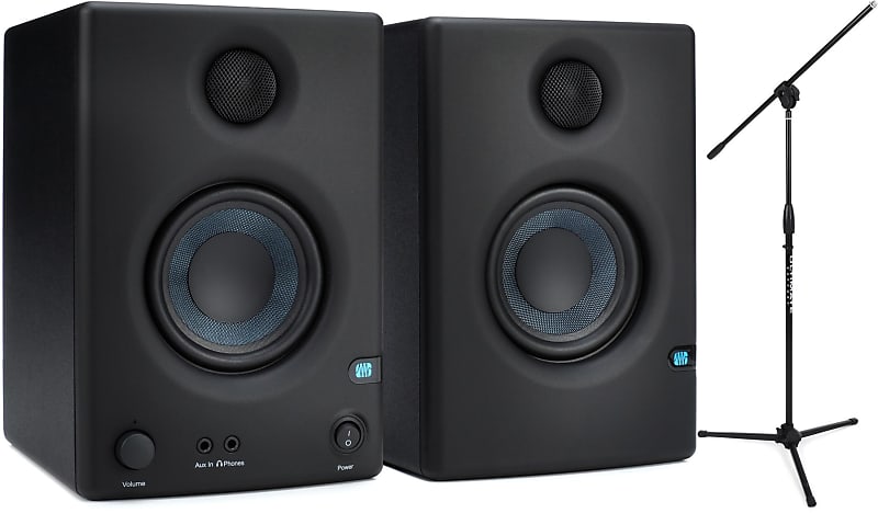 PreSonus Eris E3.5 3.5-inch Powered Studio Monitors Bundle | Reverb