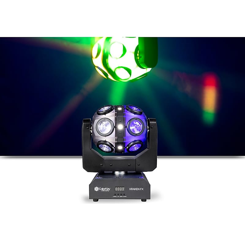 ColorKey Kraken FX Energizing QUAD Color LED Effect Light | Reverb