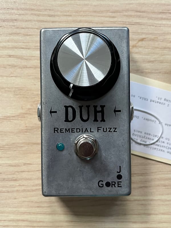 Joe Gore Duh Fuzz | Reverb