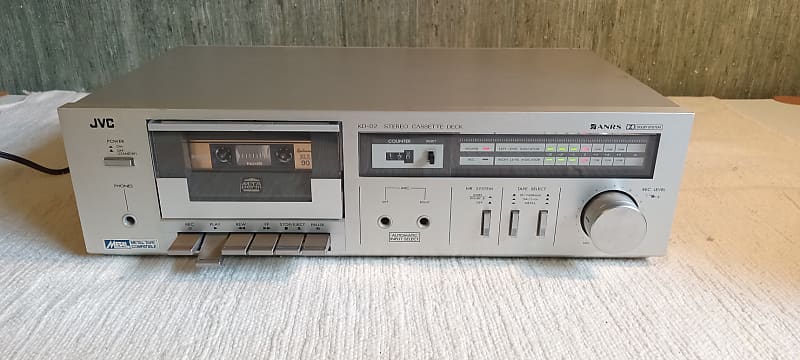 JVC KD-D2 Tape Deck Cassette Deck 80s Japan Tested Working | Reverb