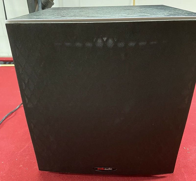 Polk Audio PSW10, 100 Watts 10" Powered Subwoofer, Black | Reverb