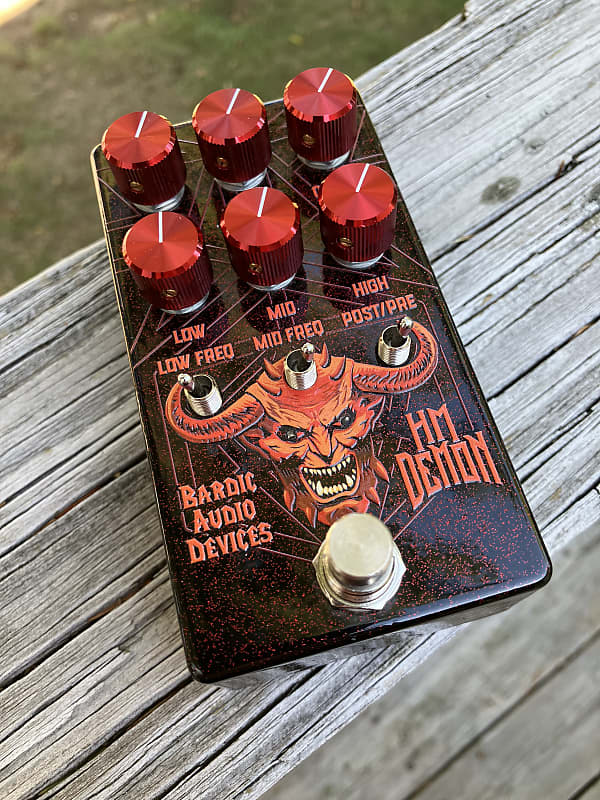 Bardic Audio Devices HM Demon 2020s - Red Sparkle | Reverb
