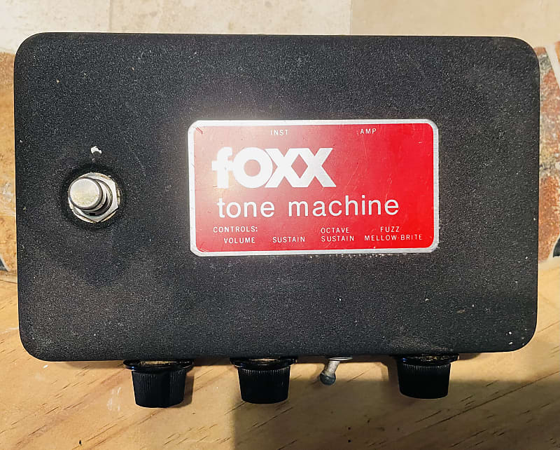 Foxx Tone Machine 1970s - Black | Reverb
