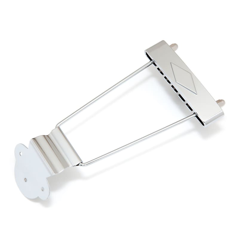Hosco Gibson 335 Style Trapeze Archtop Tailpiece (Chrome) | Reverb UK