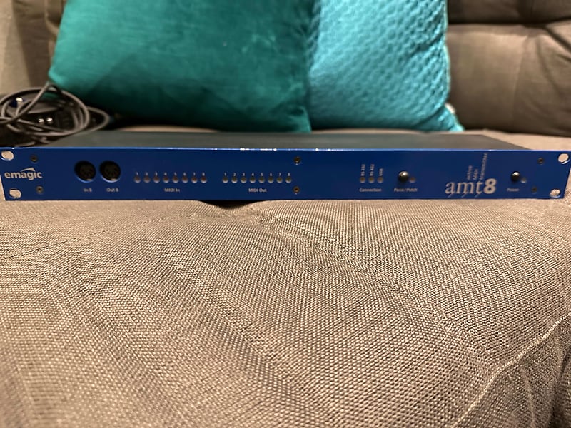 Emagic AMT 8 MKII USB MIDI Interface 2000 - Blue | Reverb