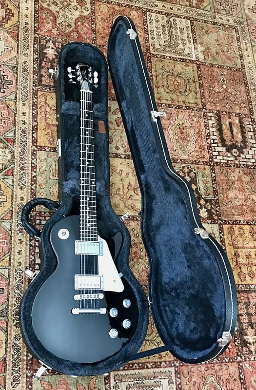 Gibson Les Paul Baritone 2006 - Gloss Black | Reverb