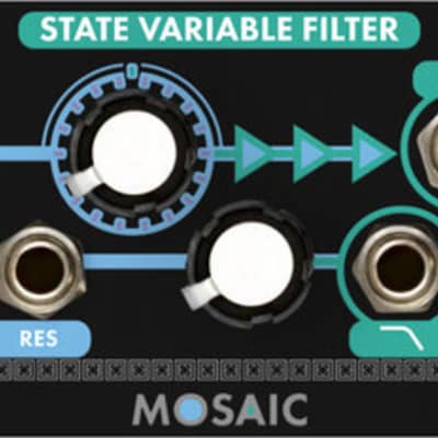 Mosaic State Variable Filter (White) | Reverb