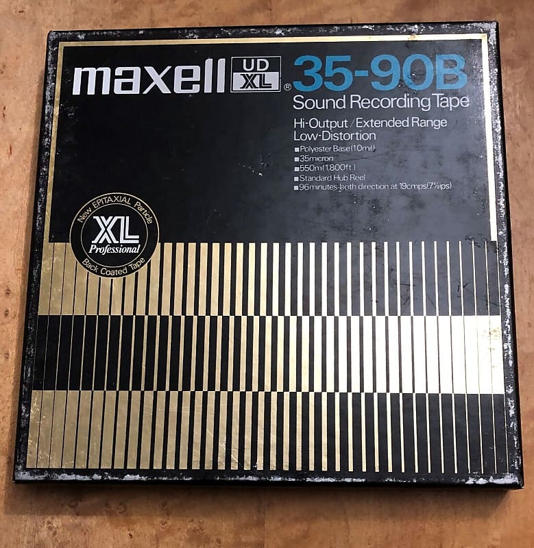 Maxell 35-90B UD XL Professional Sound Recording Reel to Reel | Reverb