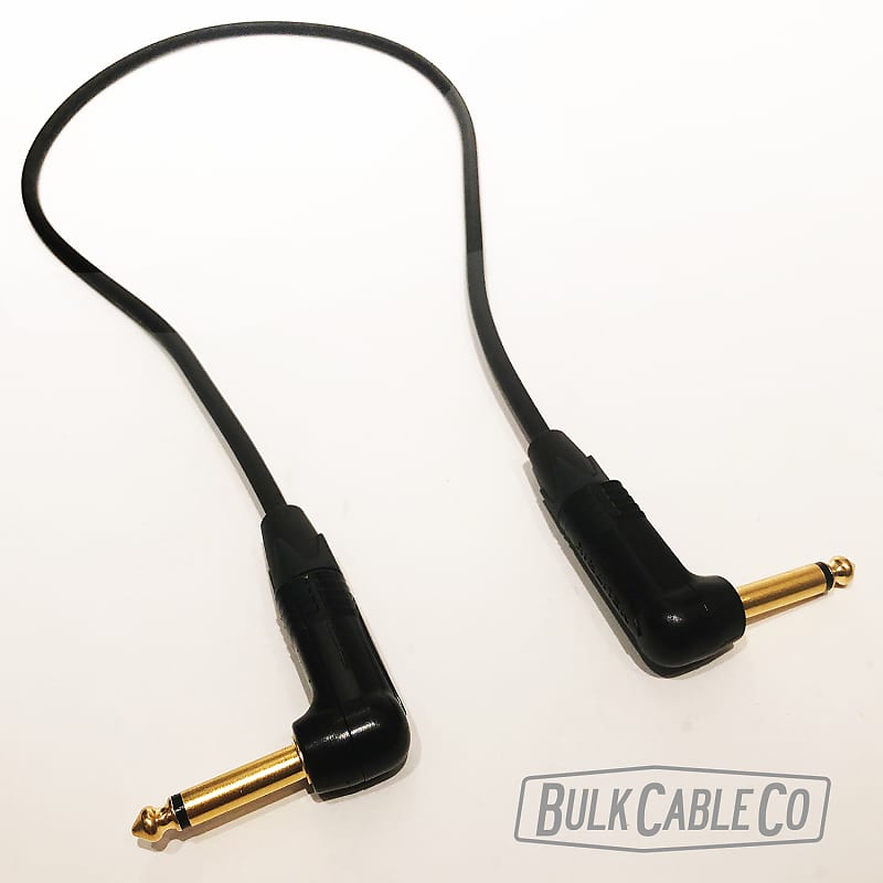 3 FT - Lava Mini ELC Guitar Cable - Neutrik NP2RX-B Right | Reverb