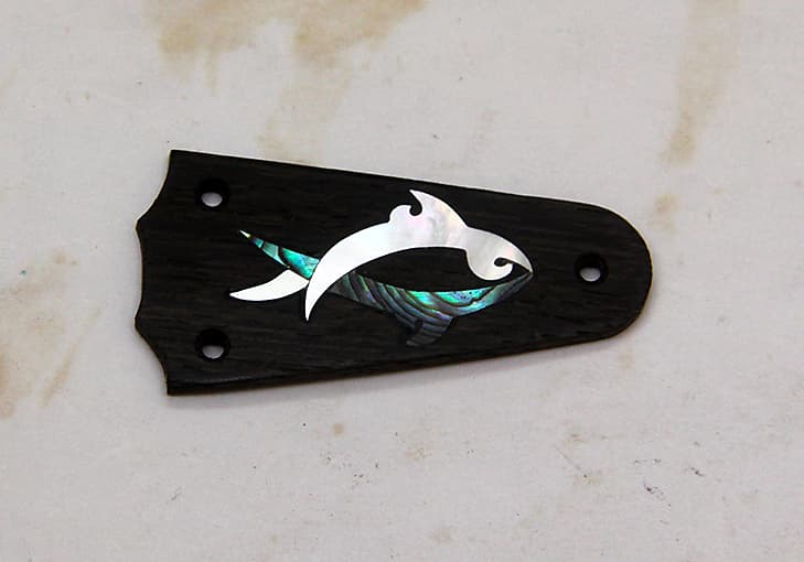Truss Rod Cover with Fish Inlay will fit Taylor 3 Hole | Reverb